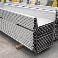 China 5mm Thick Aluminum Rain Gutter High Strength Zinc Aluminum Synthetic Material 0.4kg for sale
