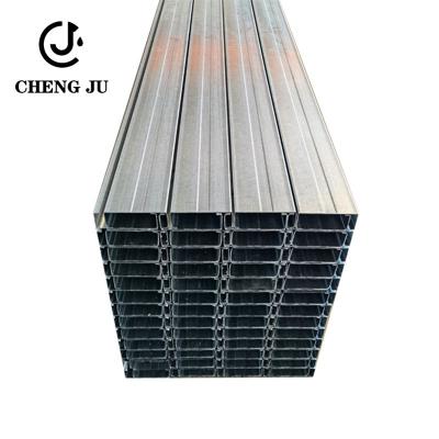 China Galvanized C Channel Steel Q235 Q345 1-12m Length for Building Construction for sale