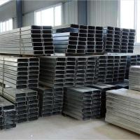 China Galvanized C Channel Steel 6-12m High Strength Metal Building Material Purlin for sale