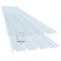 China Clear Corrugated Fiberglass Panels 0.8-3.5mm for Greenhouse Natural Illumination for sale