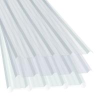 China Clear Corrugated Fiberglass Panels 0.8-3.5mm for Greenhouse Natural Illumination for sale