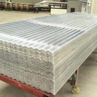 China Corrugated FRP Translucent Roof Sheet 0.6-2.5mm High Strength Natural Illumination for sale