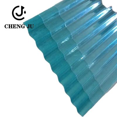 China Weatherproof Corrugated Fiberglass Roofing Panels 0.8mm-3.0mm Lightweight Roof Sheet for sale