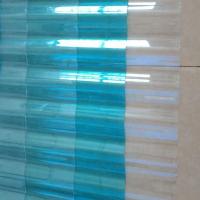 China Weatherproof Corrugated Fiberglass Roofing Panels 0.8mm-3.0mm Lightweight Roof Sheet for sale