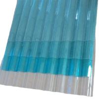 China Weatherproof Corrugated Fiberglass Roofing Panels 0.8mm-3.0mm Lightweight Roof Sheet for sale