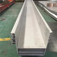 China Prime Grade Roof Rain Gutter Galvanized Metal Material Building House Roofing Rain Gutter for sale