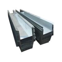 China Zinc Coated Roof Rain Gutter Material Roofing Panel Drain Galvanized Rain Gutter for sale
