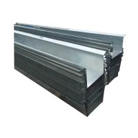 China Zinc Coated Roof Rain Gutter Material Roofing Panel Drain Galvanized Rain Gutter for sale
