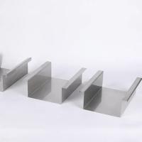 China 0.3-3mm Stainless Steel Rain Gutter Metal Material Roofing Panel Parts for sale