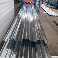 China Hot Dip Zinc Coated Metal Material Corrugated Galvanized Exterior Flooring Sheets for sale