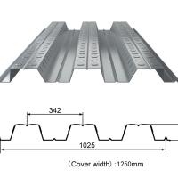 China Durable Floor Decking Sheet High Strength Metal Material Corrugated Stainless Steel for sale