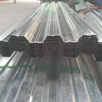 China Stainless Steel Corrugated Floor Decking 0.8-1.5mm for Concrete Slab for sale