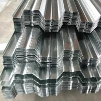 China Stainless Steel Corrugated Floor Decking 0.8-1.5mm for Concrete Slab for sale