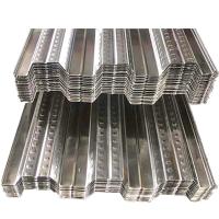 China Cold Rolled Floor Decking Sheet Zinc Coated Metal Corrugated Galvanized Sheet for sale