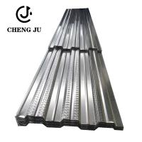 China Prime Grade Stainless Steel Corrugated Floor Decking Sheet 0.80mm-1.50mm Custom Width for sale