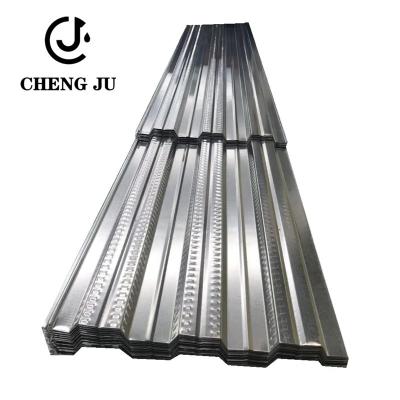 China Prime Grade Stainless Steel Corrugated Floor Decking Sheet 0.80mm-1.50mm Custom Width for sale