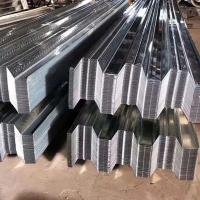 China Prime Grade Stainless Steel Corrugated Floor Decking Sheet 0.80mm-1.50mm Custom Width for sale