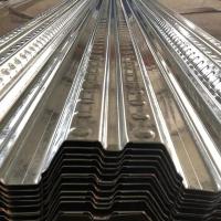 China Zinc Coated Corrugated Galvanized Floor Decking Sheets For Metal Building Material for sale