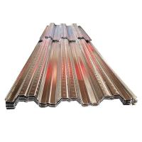 China Composite Floor Decking Sheet Metal Stainless Steel Deck Sheets For Concrete Slab for sale