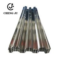 China Stainless Steel Corrugated Floor Decking Sheet for Prefab Buildings ISO9001 for sale