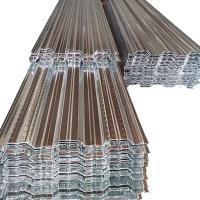 China Stainless Steel Corrugated Floor Decking Sheet for Prefab Buildings ISO9001 for sale