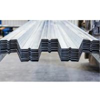 China Al-Zn Coated Metal Building Material Corrugated Galvalume Floor Decking Sheets for sale