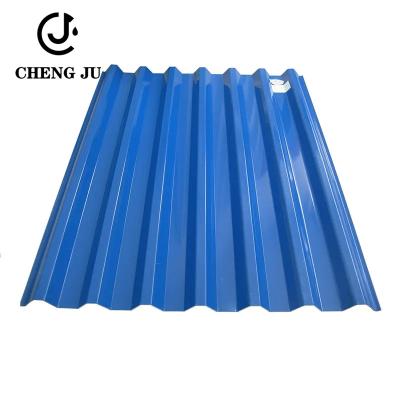 China Blue Sunlight Roof Sheet 0.4-1mm Color Coated Prepainted Galvanized Metal Roof Light Panels for sale