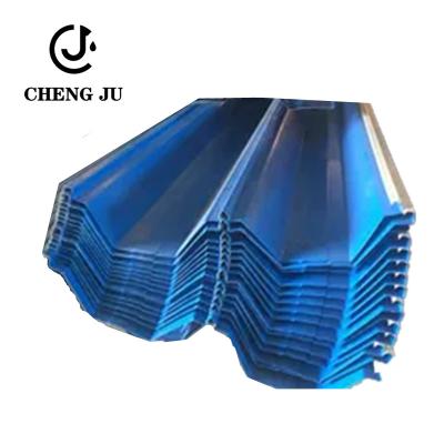 China Hot Rolled Color Coated Aluminum Zinc Corrugated Galvanized Steel Roof Sheet 0.4-1.0mm for sale