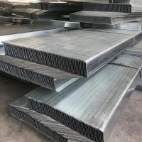 China Hot Dip Galvanized Cold Rolled Z Type Sheet Pile Steel Z Section 0.5-8mm Thickness 1-12m Length for sale