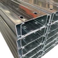 China Q235 Q355 C Purlins Steel Structural Metal C Type Channel Steel 6m-12m Length for sale
