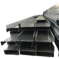 China Q235 Q355 C Purlins Steel Structural Metal C Type Channel Steel 6m-12m Length for sale
