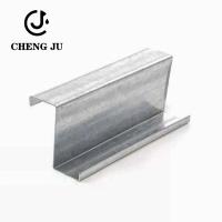 China Galvanized Z Purlin Steel 2-11.8m Cold Bending Channel for Construction for sale