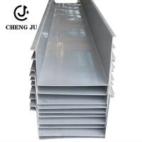China Galvanized Steel Rain Gutter 0.2-3mm Thickness for Roofing Building House Durable Custom Length for sale