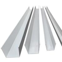 China PVC Roof Rain Gutter Roofing Building Material Synthetic Plastic Rain Gutter for sale