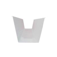 China PVC Roof Rain Gutter Roofing Building Material Synthetic Plastic Rain Gutter for sale