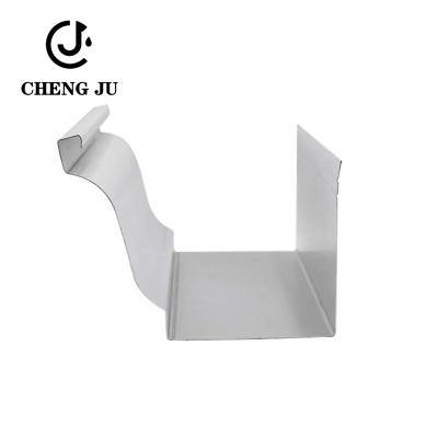 China Customizable Galvanized Hidden Rain Gutter 5-9 Inch Aluminum Alloy Roofing for sale