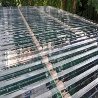 China Grp Translucent Roof Sheets Clear Corrugated Fiber Resin PVC Plastic Panels for sale