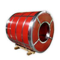 China Red Color Coated Galvanized Steel Coil 0.15-1.2mm 600-1250mm for Metal Building for sale