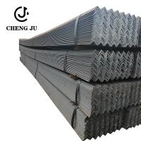 China Hot Rolled Mild Steel Angle Bar 0.5-10mm ST37-2 Q235 Equal Leg Carbon Steel for sale