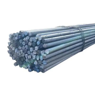 China Hot Rolled Deformed Steel Rebar 8-50mm Customizable Reinforced Concrete Thread Bar for sale