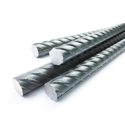 China Hot Rolled Deformed Rebar Concrete Thread Steel Bar for Construction Q235 12mm for sale