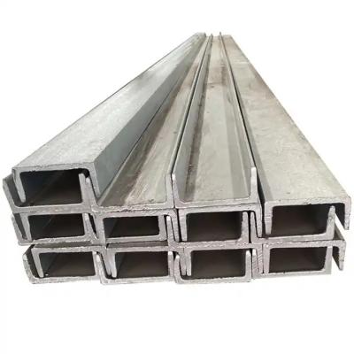 China Hot Rolled Carbon U Channel Steel 0.6-1.5mm Thickness for Construction for sale