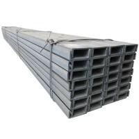 China Hot Dipped Carbon U Steel Purlin Slotted U Channel Steel Section Q235 41x41mm for sale