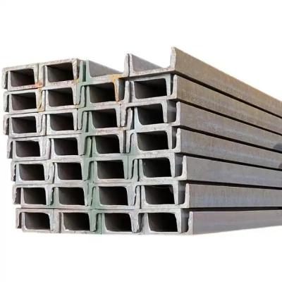 China Hot Rolled Carbon Steel U Channel 0.8-25mm Thickness for Structural Steel Construction for sale