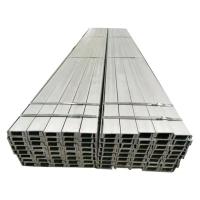 China Hot Dipped Galvanized U Beam Steel Channel 0.6mm-1.5mm Thickness for Construction for sale