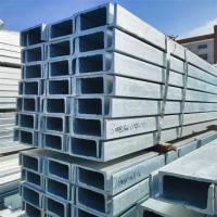 China Cold Rolled Galvanized U Shape Steel Channel Beam Purlin 0.6mm-1.5mm Thickness for sale