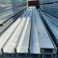 China Cold Rolled Galvanized U Shape Steel Channel Beam Purlin 0.6mm-1.5mm Thickness for sale