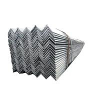 China Hot Rolled Equal Angle Steel Bar A36 SS400 Q235 Galvanized 20x20mm to 200x200mm for sale