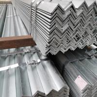 China Hot Rolled Equal Angle Steel Bar A36 SS400 Q235 Galvanized 20x20mm to 200x200mm for sale