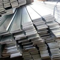 China Zinc Coated Steel Flat Bars Metal Rods Galvanized for sale